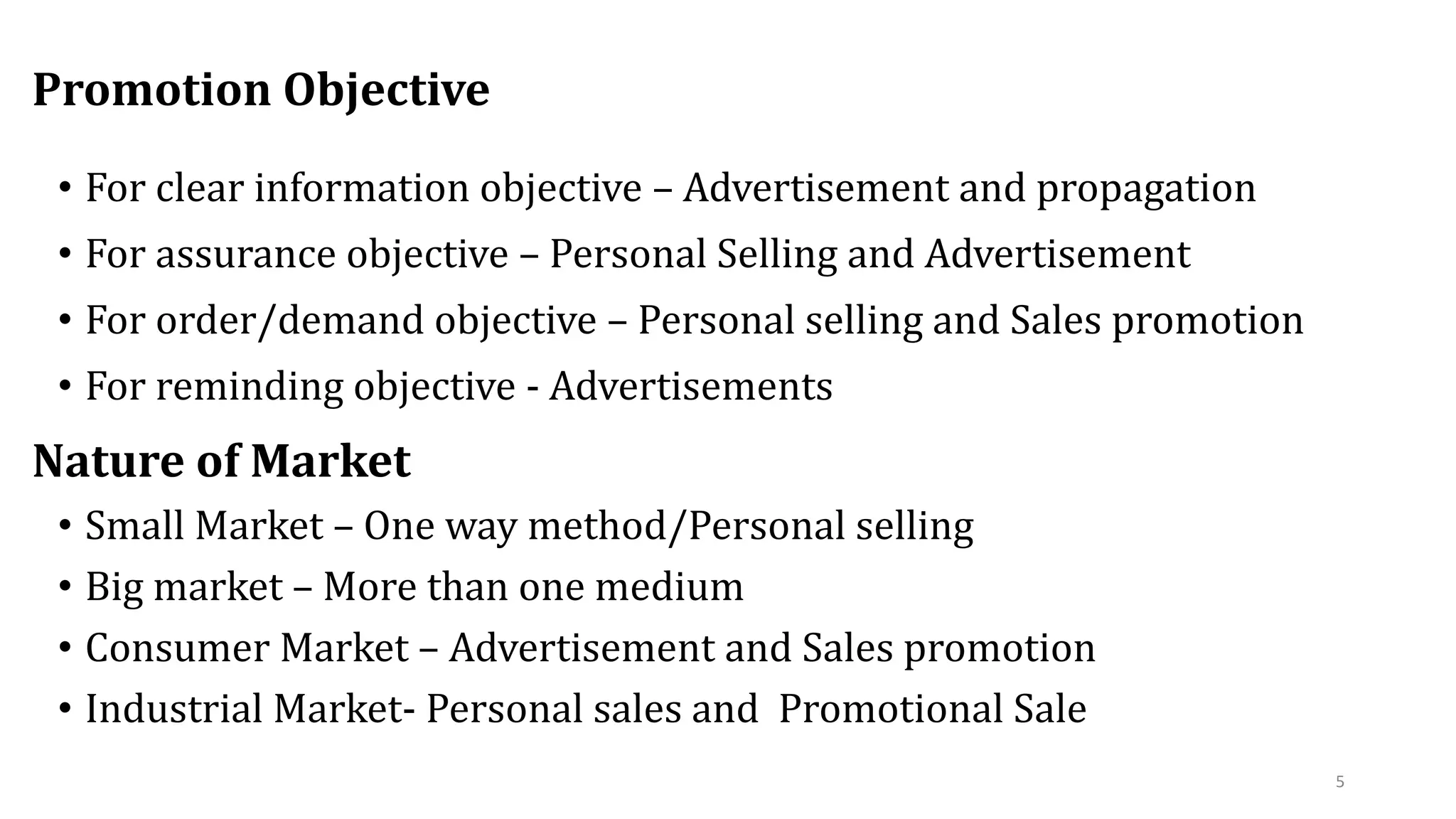 Promotion mix | PPTX