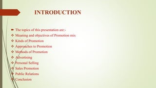 Promotion mix | PPT