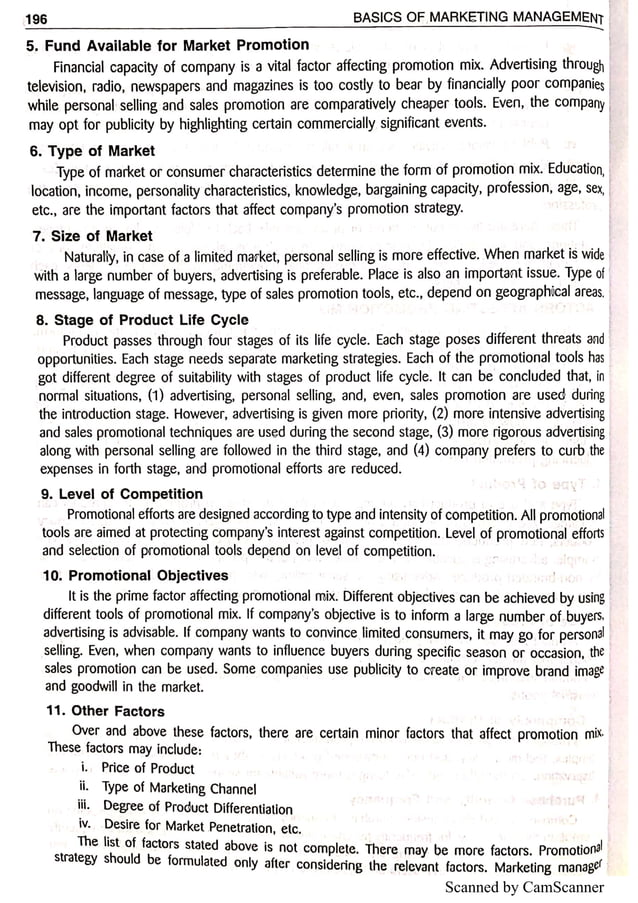 Promotion mix: elements of promotion mix and components of promotion ...