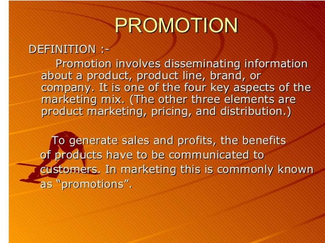 Promotion mix | PPT