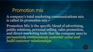 Promotion mix | PPT