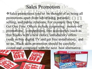 Promotion mix of marketing | PPTX