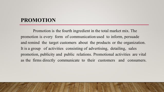 Promotion detail explanation marketing.pptx