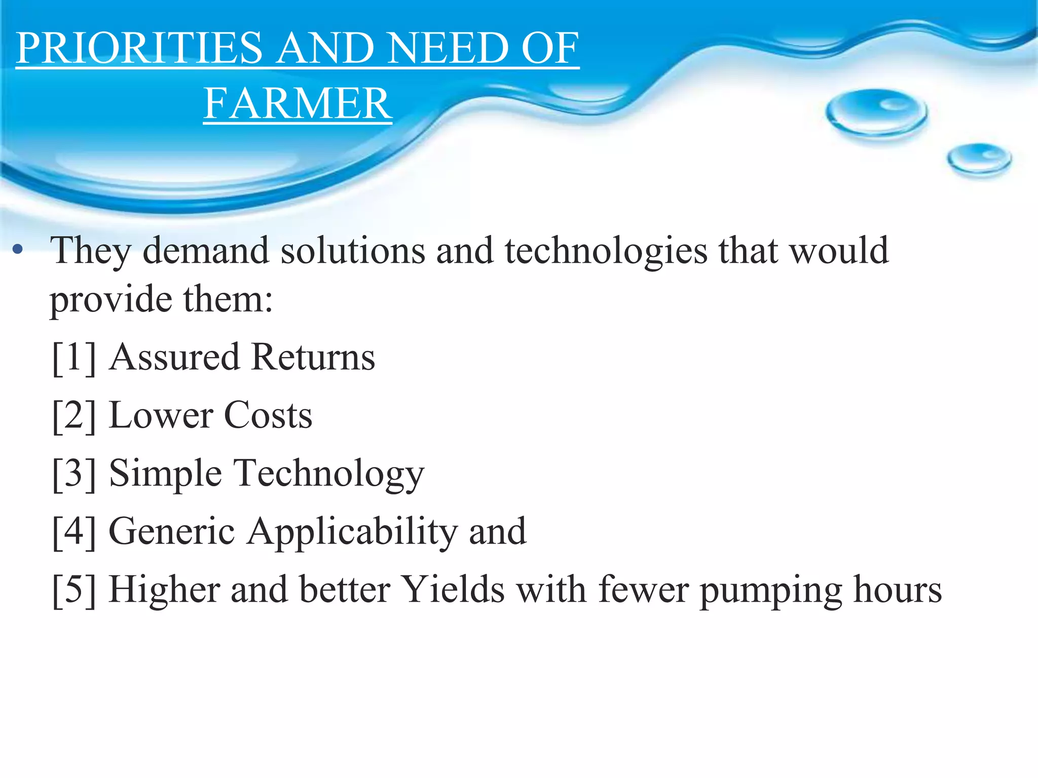 Promotion of micro irrigation kvg | PPTX