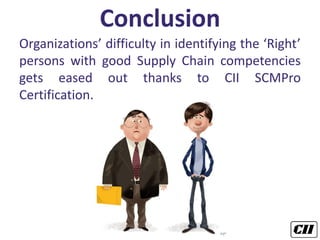SCM Professional Certification from CII Institute of Logistics | PDF