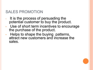 Promotions in retail | PPTX | Sales and Promotions | Shopping