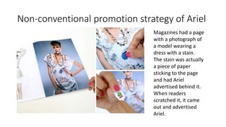 Promotions strategy of ariel | PPT