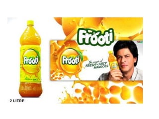 Promotions strategy of Frooti | PPTX