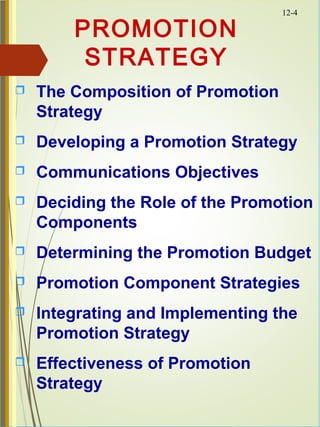Promotion strategy | PPT