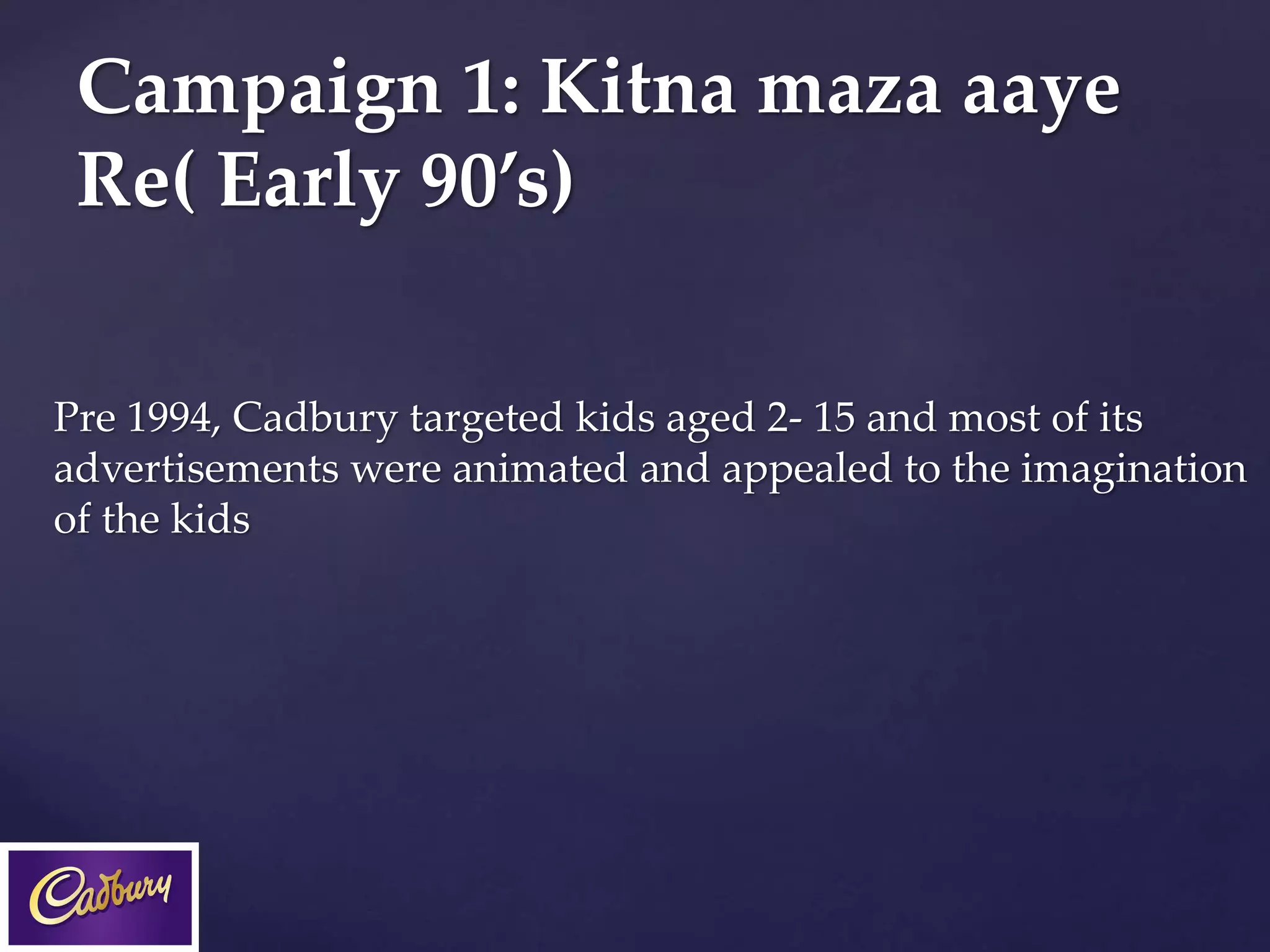 Promotion strategy of cadbury | PPTX