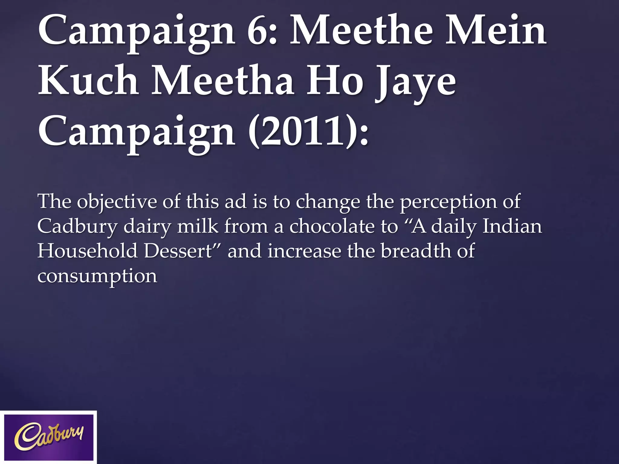 Promotion strategy of cadbury | PPTX