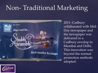 Promotion strategy of cadbury | PPTX