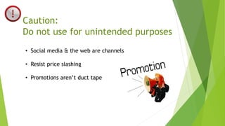 Promotion strategy p1 of 3 | PPTX