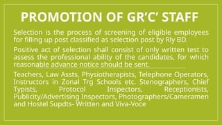 Promotion to Gr C selection and non-selection posts.pptx