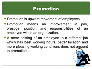 Promotion, transfer | PPT