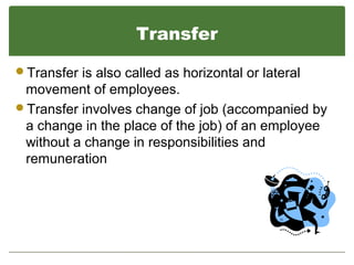 Promotion, transfer | PPT