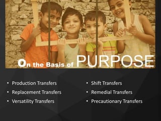 Promotion & Transfer PPT | PPTX