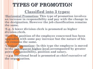 Promotion,transfers and separation | PPT