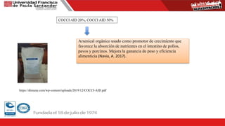 Promotores de crecimiento en avicultura | PPTX