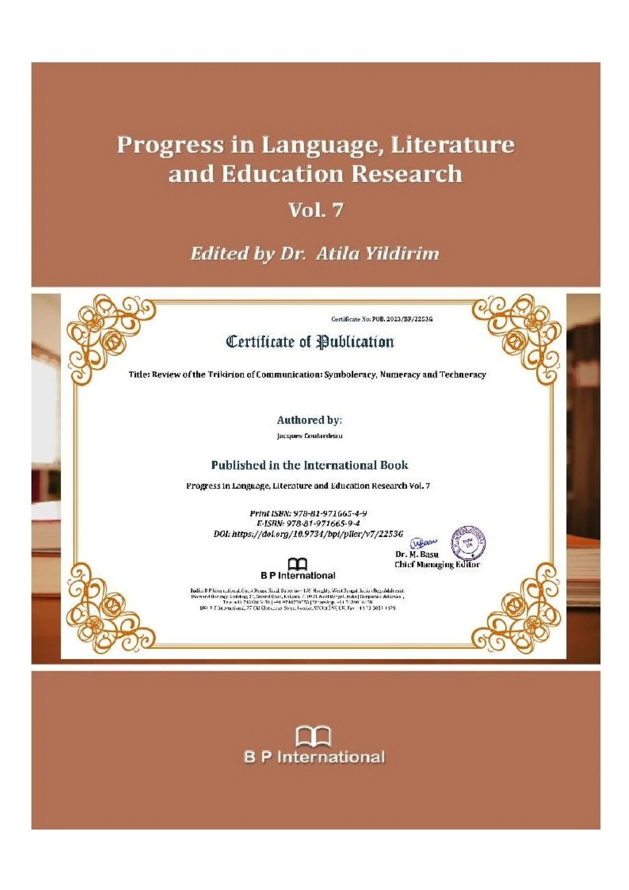 The 3 Literacies of Modern Age, the Trikirion of Communication | PDF