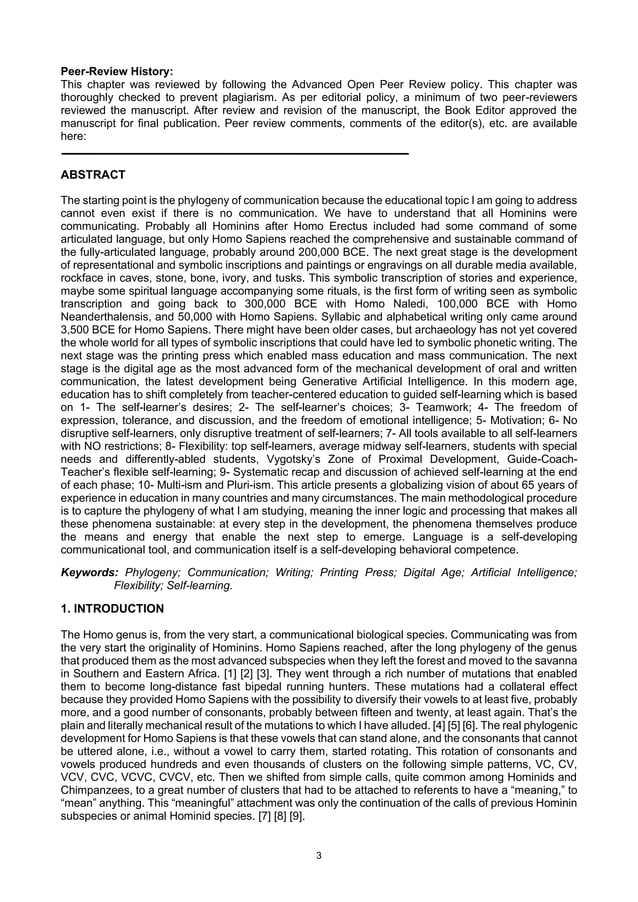 The 3 Literacies of Modern Age, the Trikirion of Communication | PDF ...