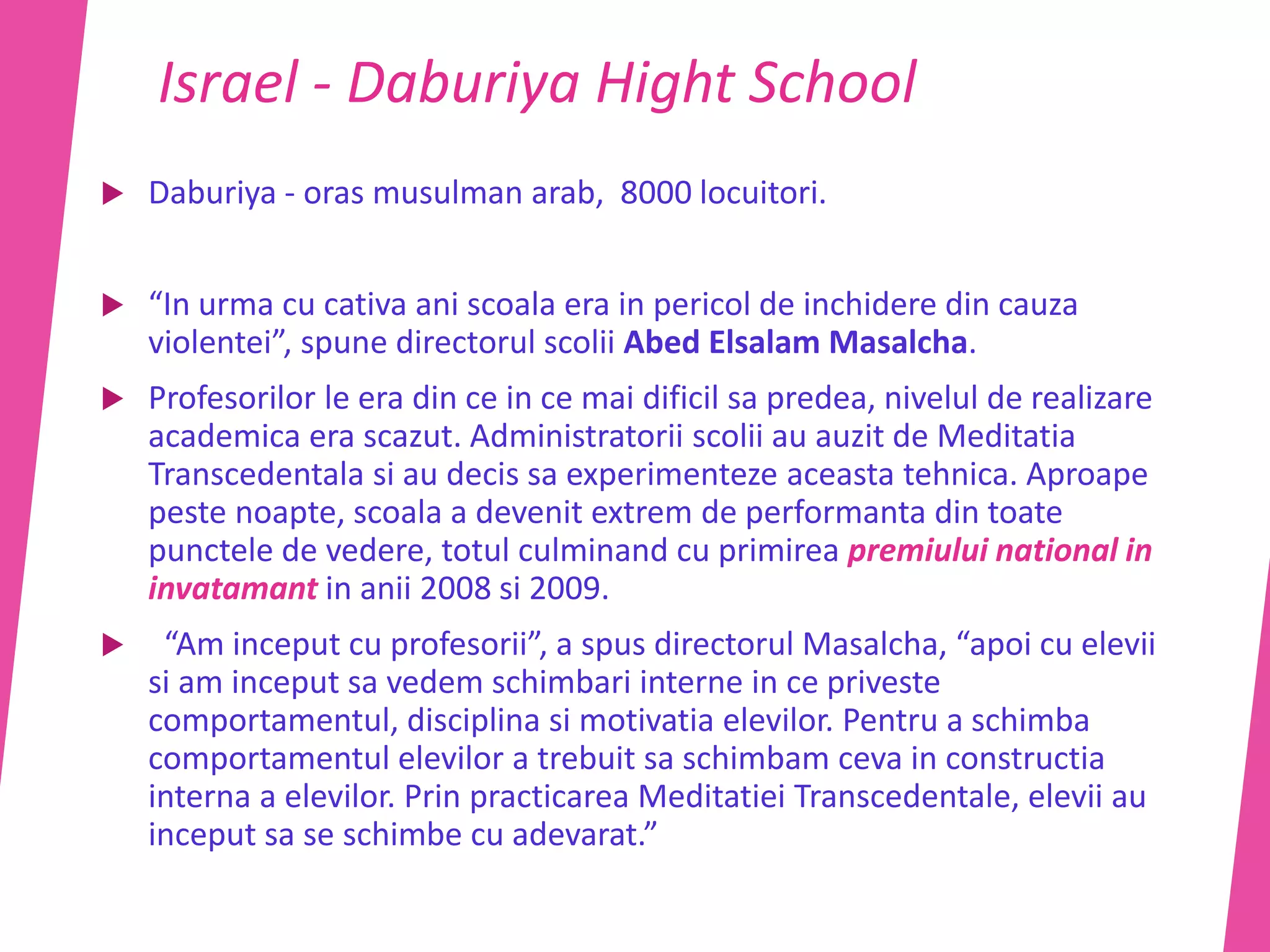 Prezentare program Educatie fara stress | PPTX