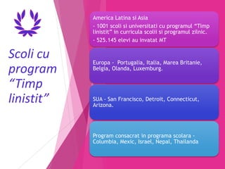 Prezentare program Educatie fara stress | PPTX