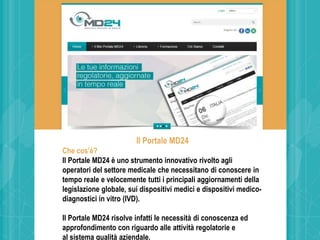 Portale MD24 - Accedi e scopri tutti i servizi | PPT