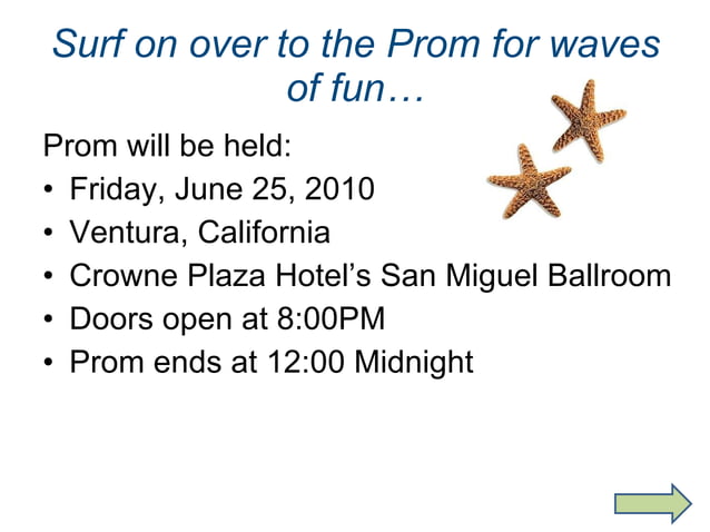 Prom powerpoint | PPT | Free Download