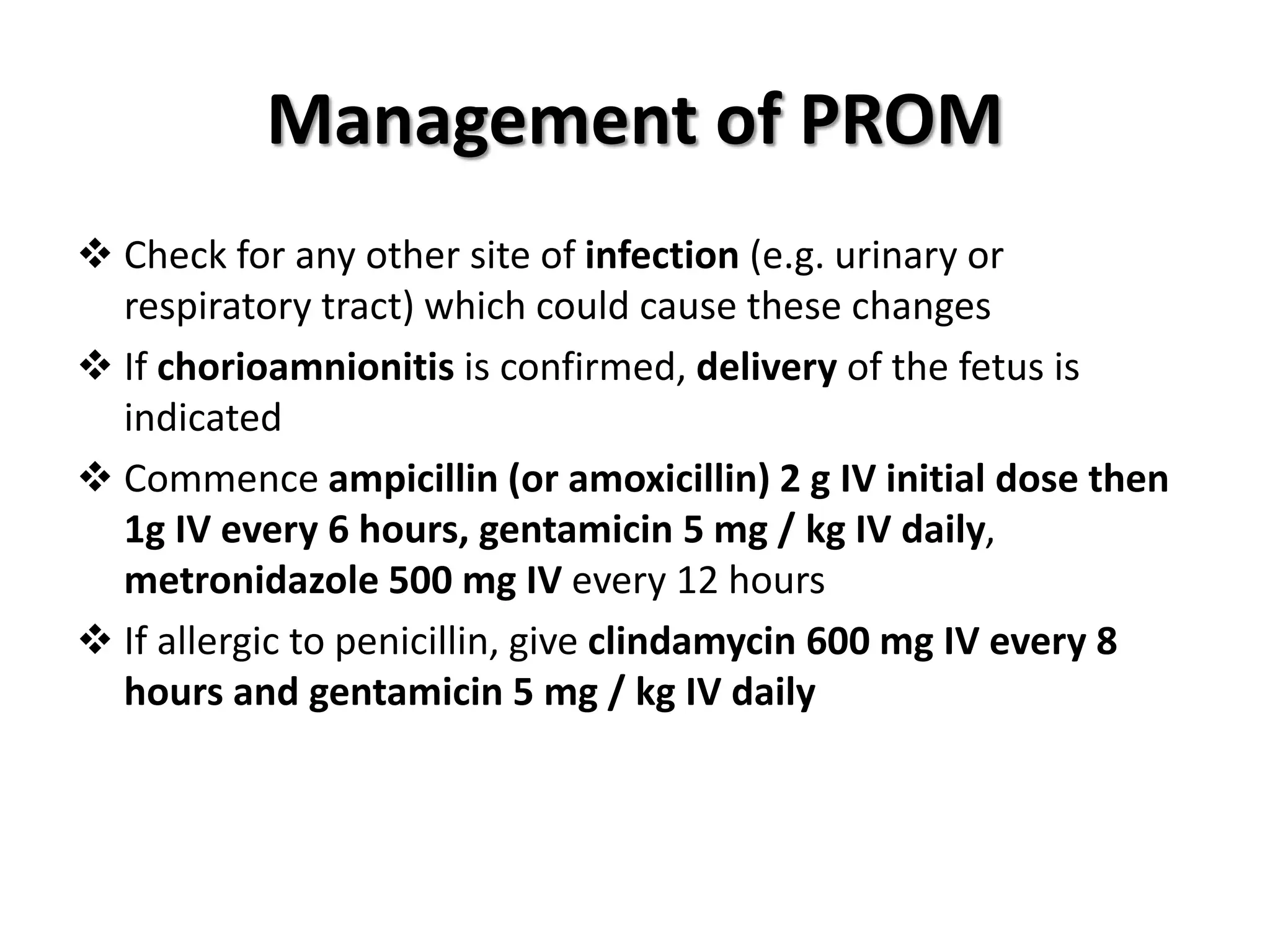 PPROM & PROM | PPTX