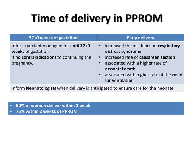PPROM & PROM | PPT