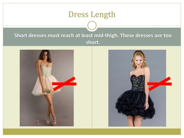 Prom Dress Code Presentation | PPT