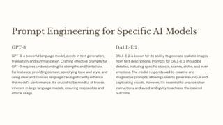 The Art and Science of Prompt Engineering | PDF