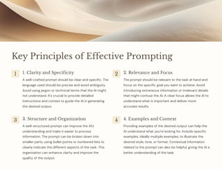 The Art and Science of Prompt Engineering | PDF