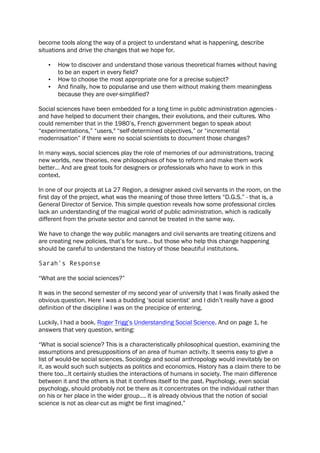 2014-02 - Debate Writing @MindLab - Prompt#1 Social sciences in action | PDF