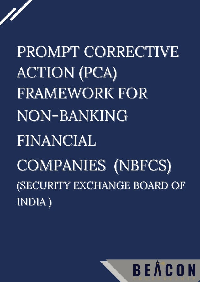 Prompt Corrective Action (PCA) framework for NBFC | PDF