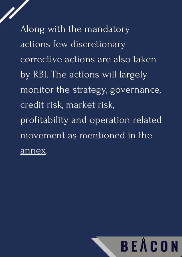 Prompt Corrective Action (PCA) framework for NBFC | PDF