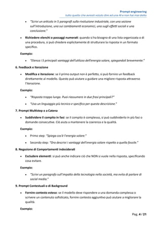 Prompt Engineering … tutto ciò che avresti voluto dire ad una AI e che ...