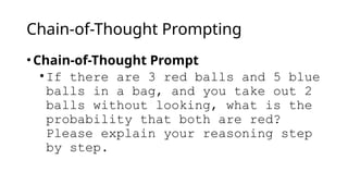 Introduction to Prompts and Prompt Engineering | PPTX