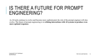 Learn Prompt Engineering Basics chatgpt llms guide | PPTX