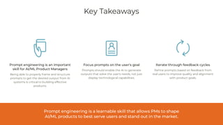 Prompt Engineering for AI and ML Technical Product Managers - 2023-08 ...