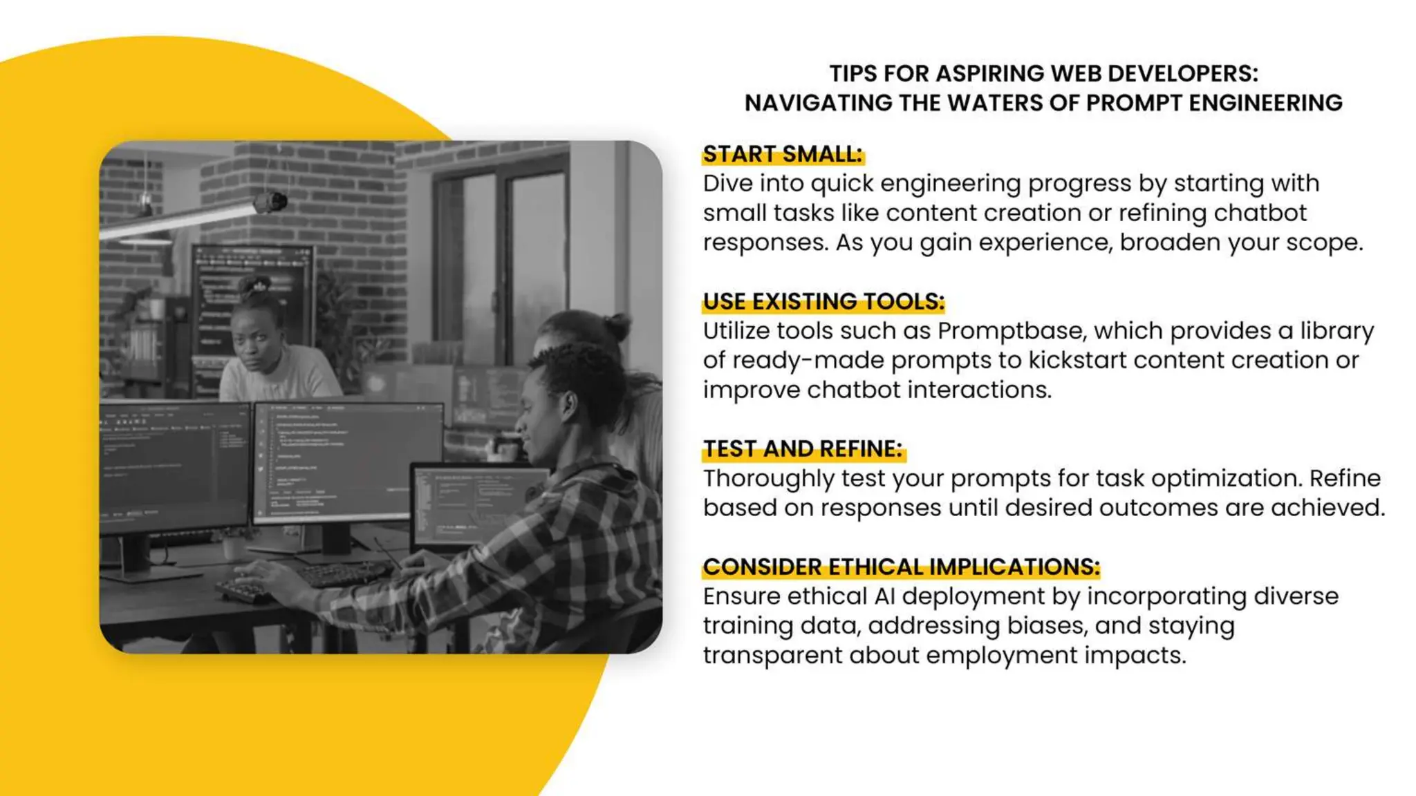 Transforming Web Development: The Human Touch in AI Evolution | PPTX