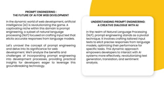 Transforming Web Development: The Human Touch in AI Evolution | PPTX