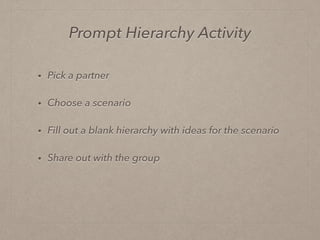 Prompt Hierarchy | PDF