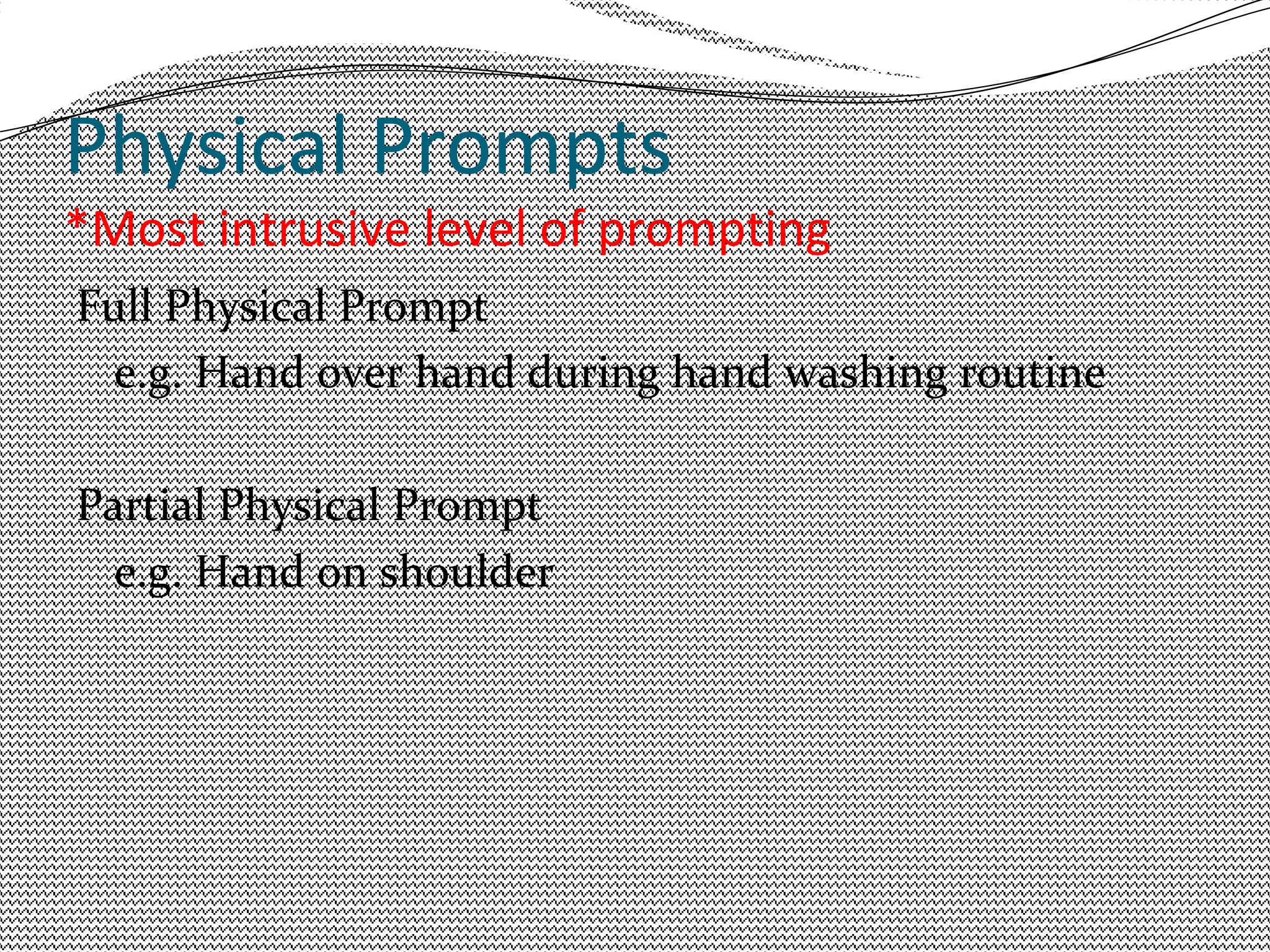 Prompting and Independence ASD | PPT