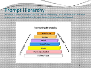 Prompting and Independence ASD | PPT