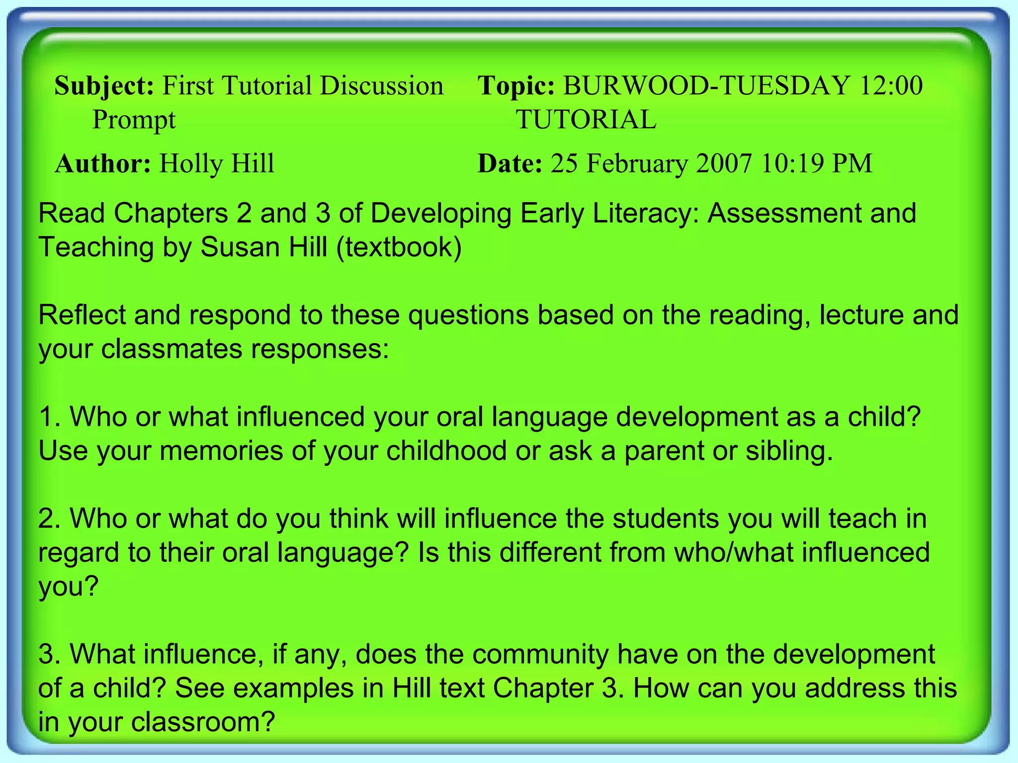 Prompts Powerpoint | PPT