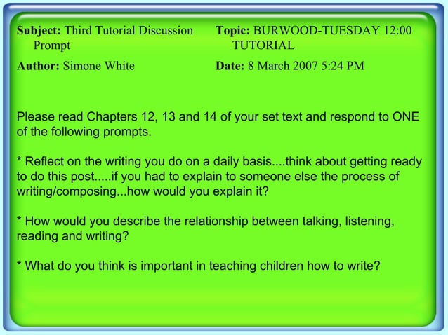 Prompts Powerpoint | PPT