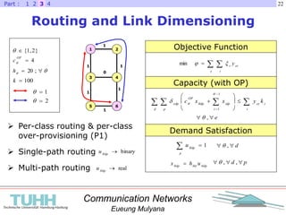 Efficient Planning and Offline Routing Approaches for IP Networks | PPT