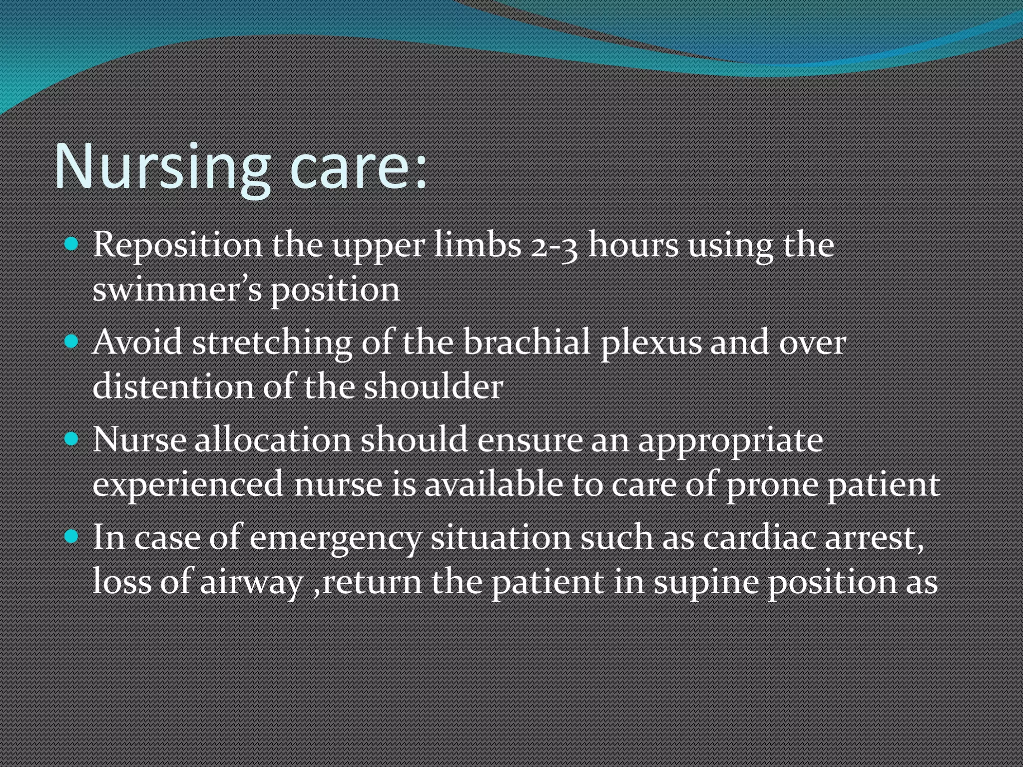 Prone positioning new | PDF